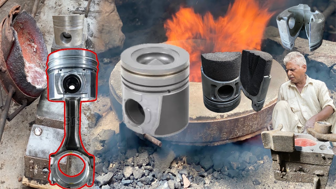 From Broken to Built: Crafting a Custom Piston for Your Engine - YouTube