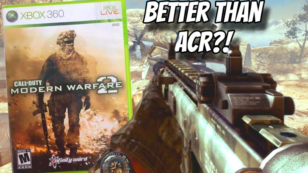 OG Modern Warfare 2 Scar-H Was Insane! COD MW2 2009 Xbox 360 2024 - YouTube