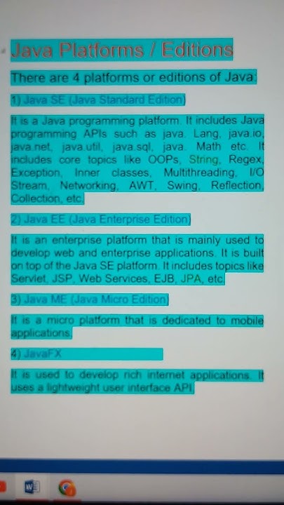 Java Editions. - YouTube