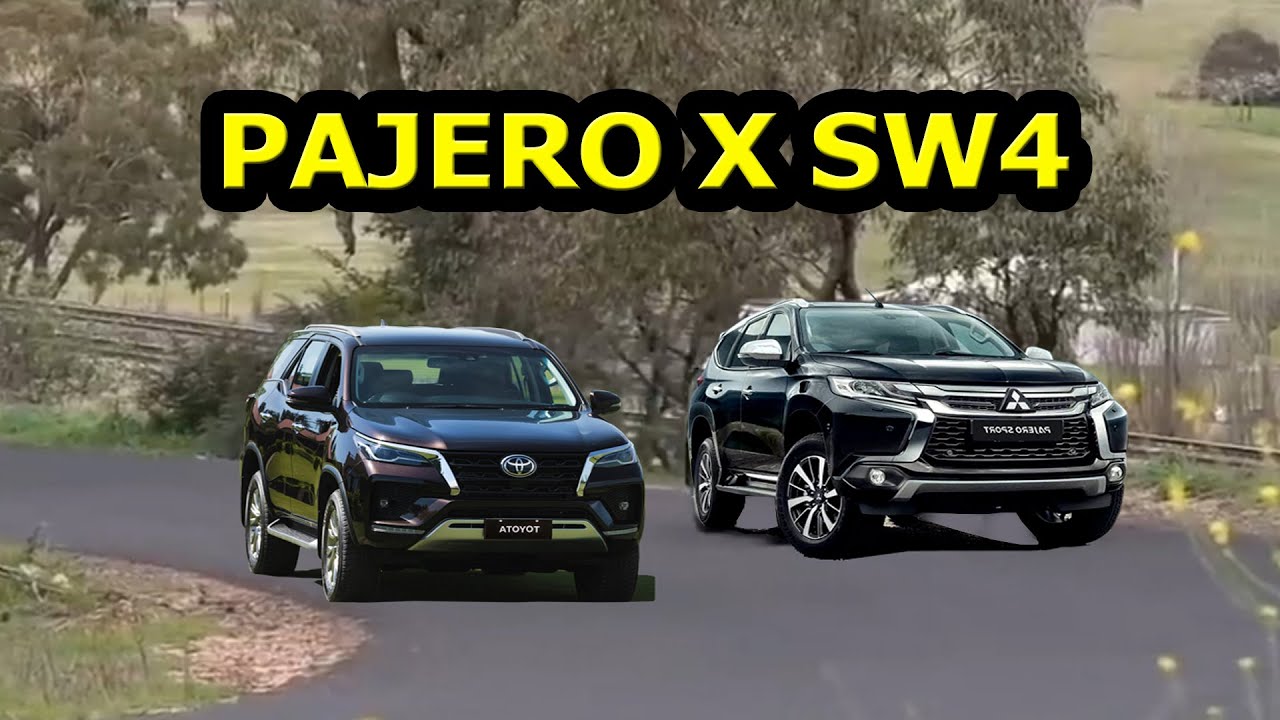 MITSUBISHI X TOYOTA: PAJERO SPORT OU NOVO SW4? - YouTube