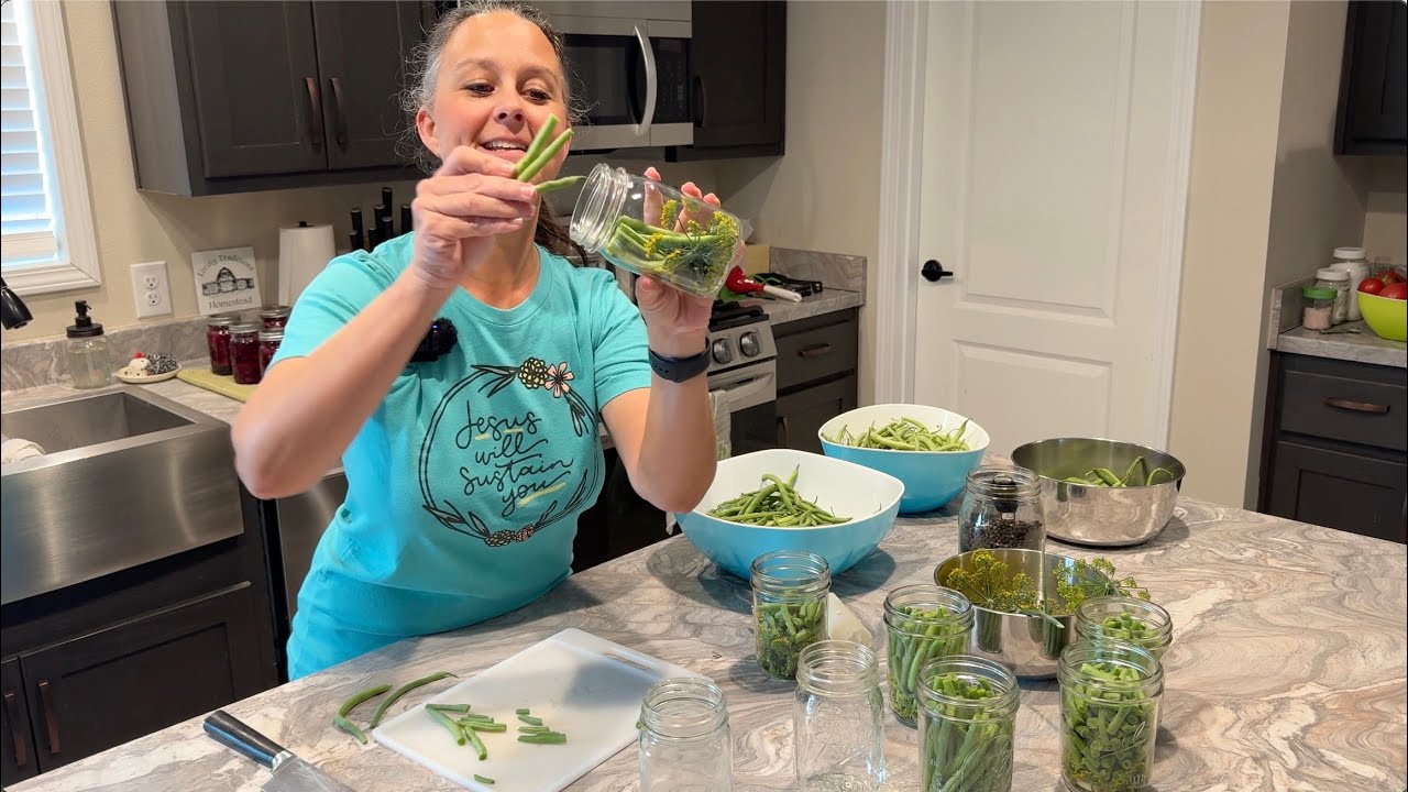 Tired of BORING Green Beans? Pickled beans will be Your NEW Favorite ...