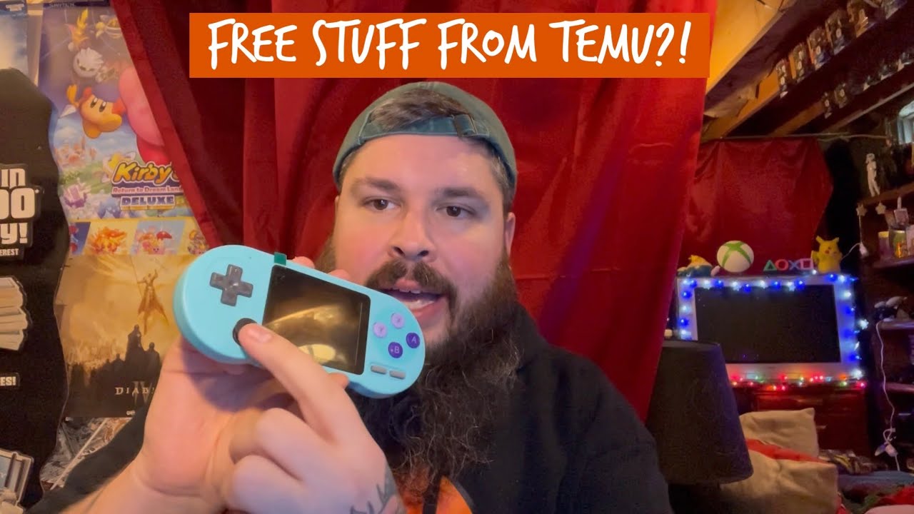 More FREE Video Game Stuff From TEMU?! - YouTube