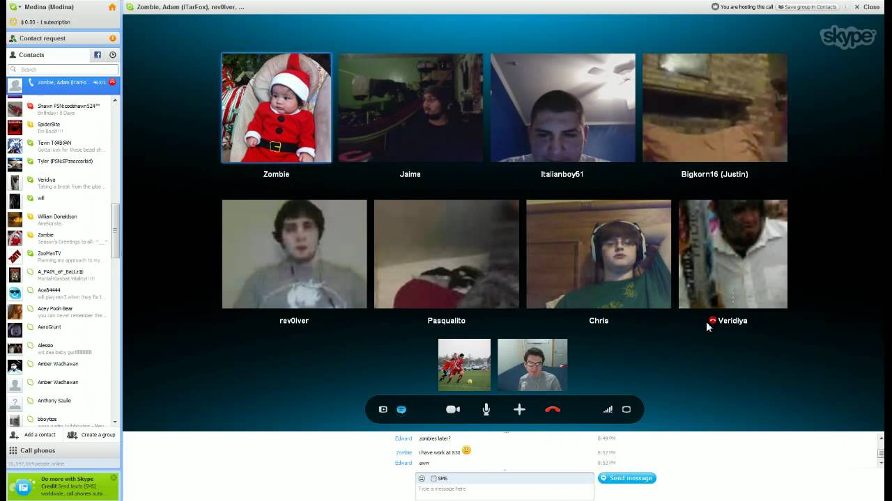 Social Games with friends on Skype - 3 / 8 - YouTube