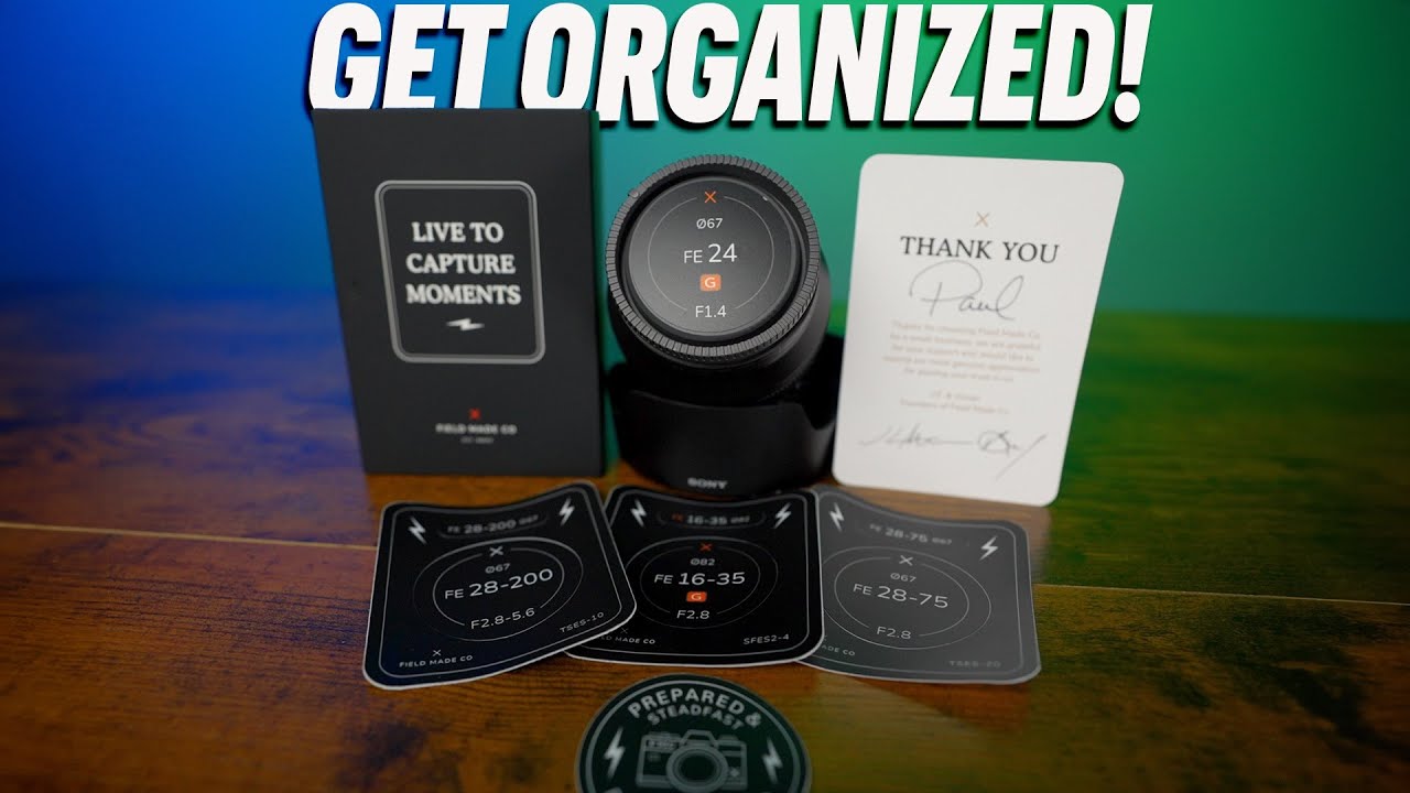 Best Camera Lens Labels | Field Made Co. - YouTube