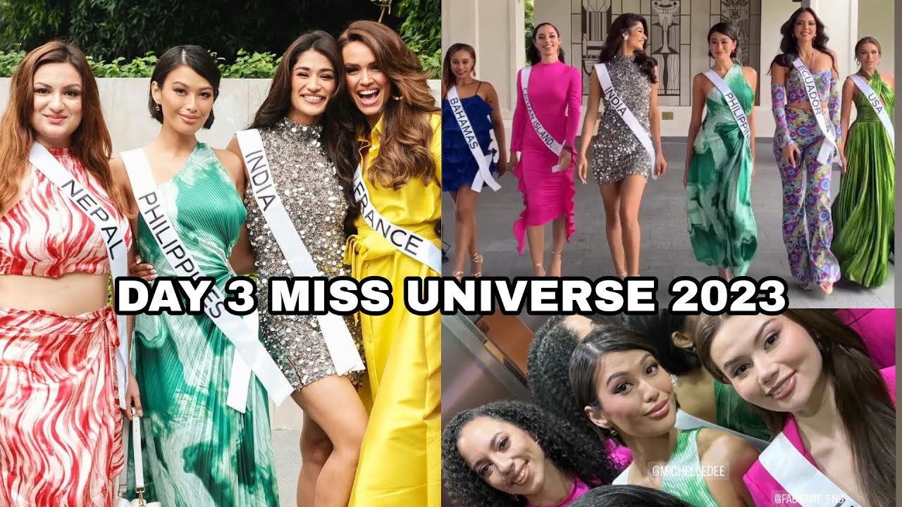 Wow Michelle Dee Nagpakitang Gilas Sa Pagrampa Miss Universe 2023 Day