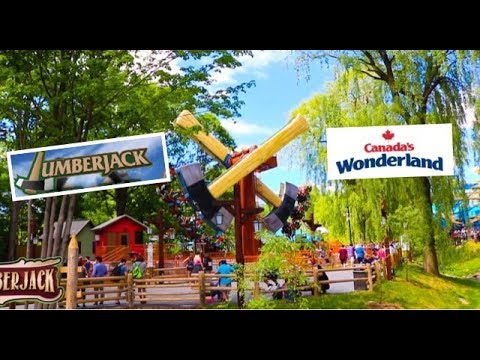 Canada's Wonderland Lumberjack New Ride! - YouTube