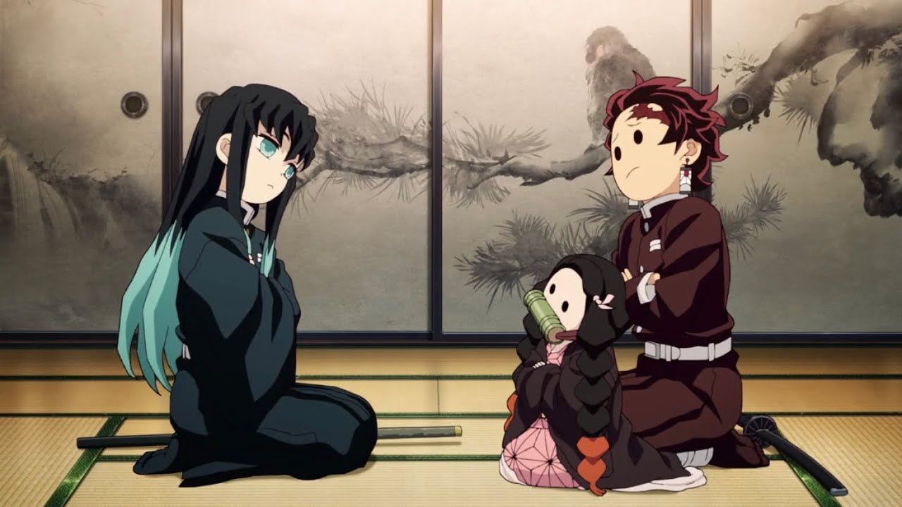 Demon Slayer Season 3 | Cutest scene in Episodes 3 | Tokito Tanjiro and ...