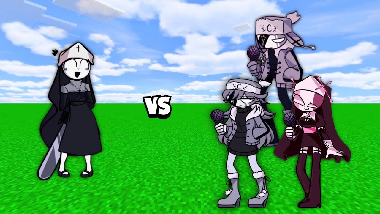 Taki vs. Ruvina & Ruv, Sarvante in Friday Night Funkin’ | Minecraft ...