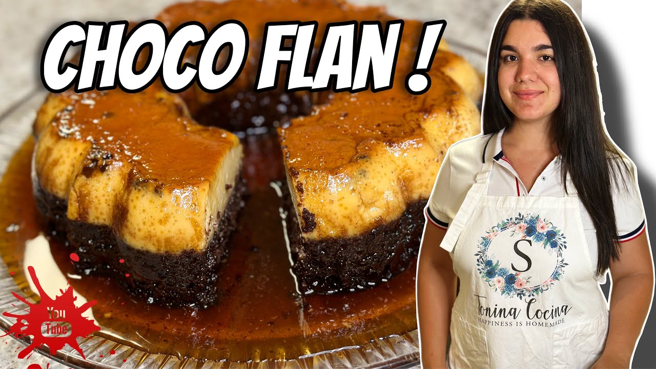 Como hacer choco flan!! Súper sencillo😋 - YouTube