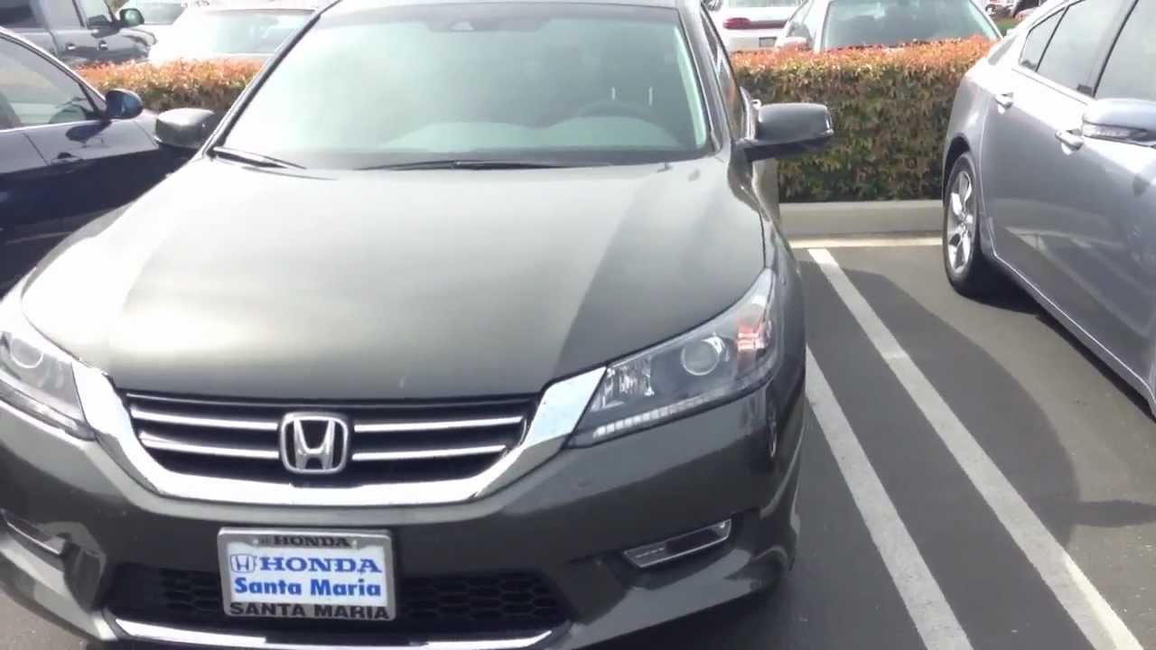 2013 Honda accord hematite metallic color Chrome wheels - YouTube