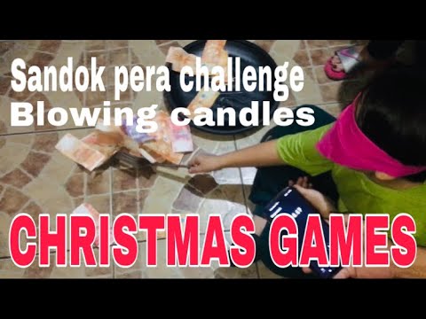 CHRISTMAS GAMES I SANDOK PERA CHALLENGE & BLOWING CANDLES I BETZ DIY ...