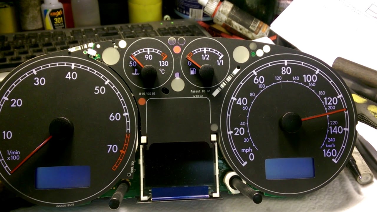 Staging , dash panel golf 4 - YouTube