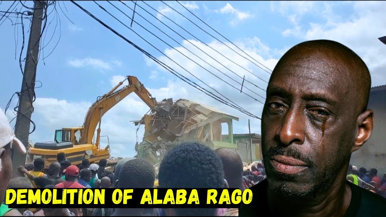 The Demolition of Alaba Rago Market, Lagos: A New Era Begins - YouTube
