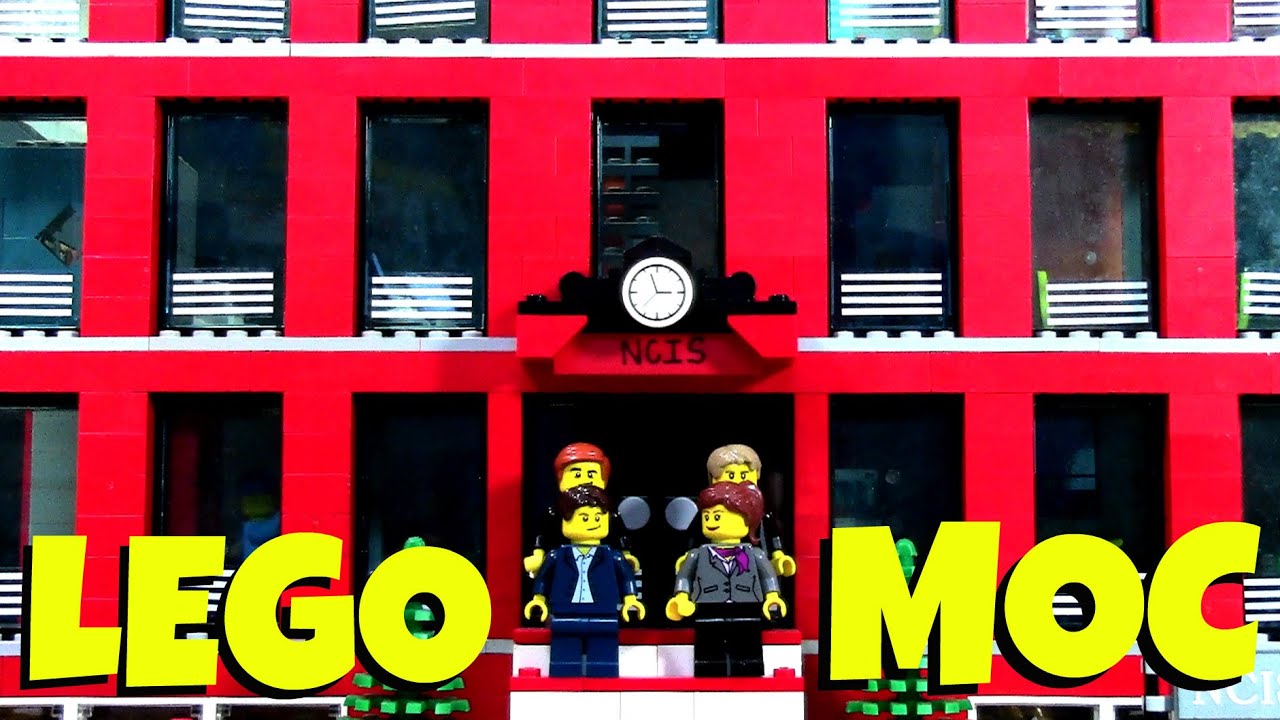 NCIS LEGO MOC - NCIS BUILDING IN LEGO - YouTube