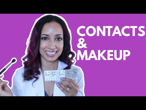 Makeup Tips for Contact Lens Wearers | Eye Doctor Reviews