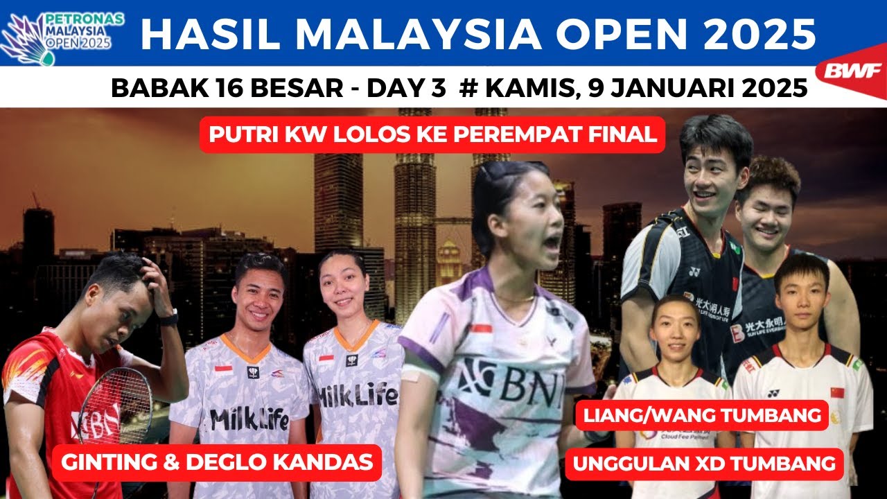 Hasil Malaysia Open 2026