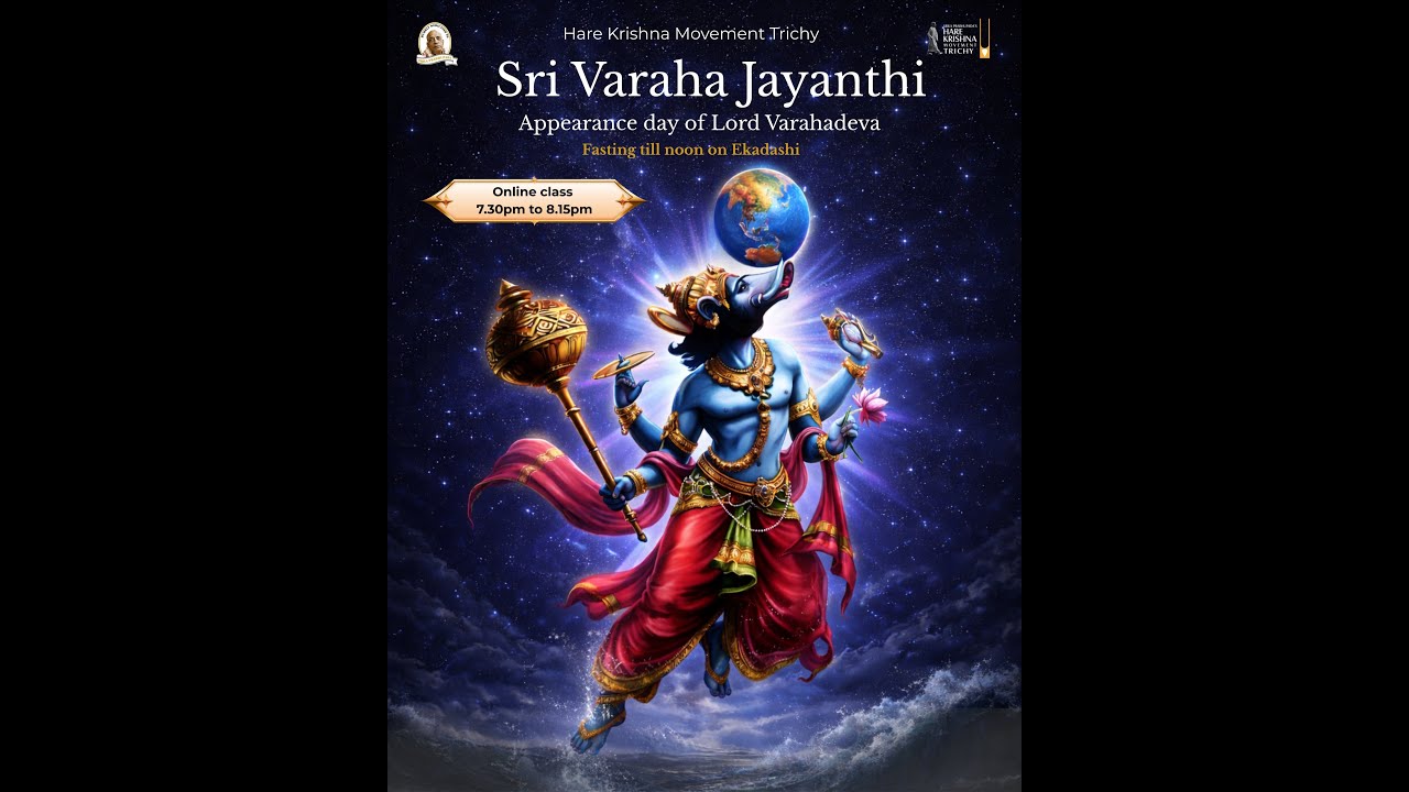 Appearance of Lord Varahadeva - YouTube