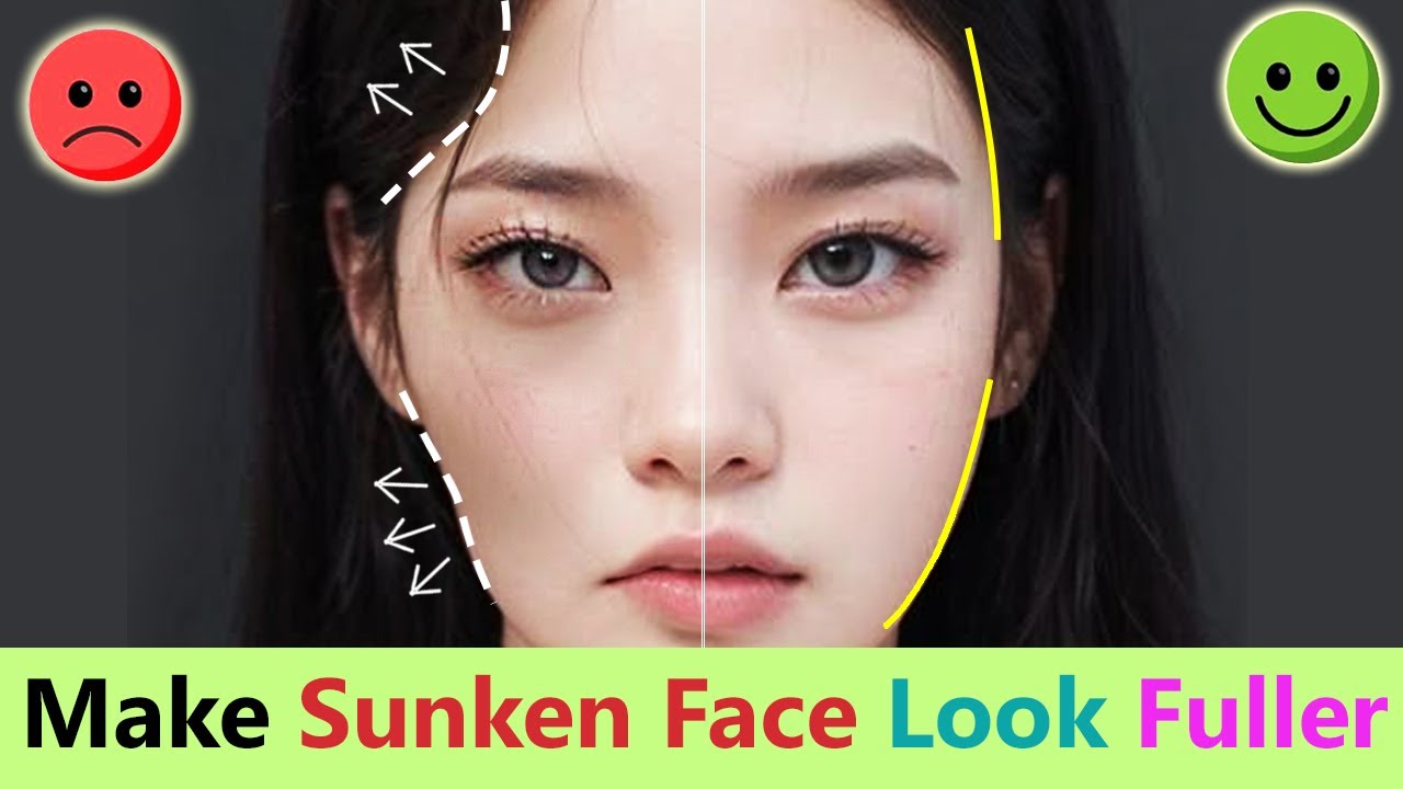 Quick Make Sunken Face Look Fuller 3 Best Facial Exercise Fix Sunken
