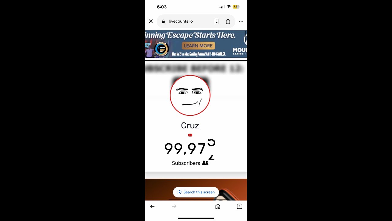 @Really-Cruz hitting 100K LIVE 🔴 - YouTube