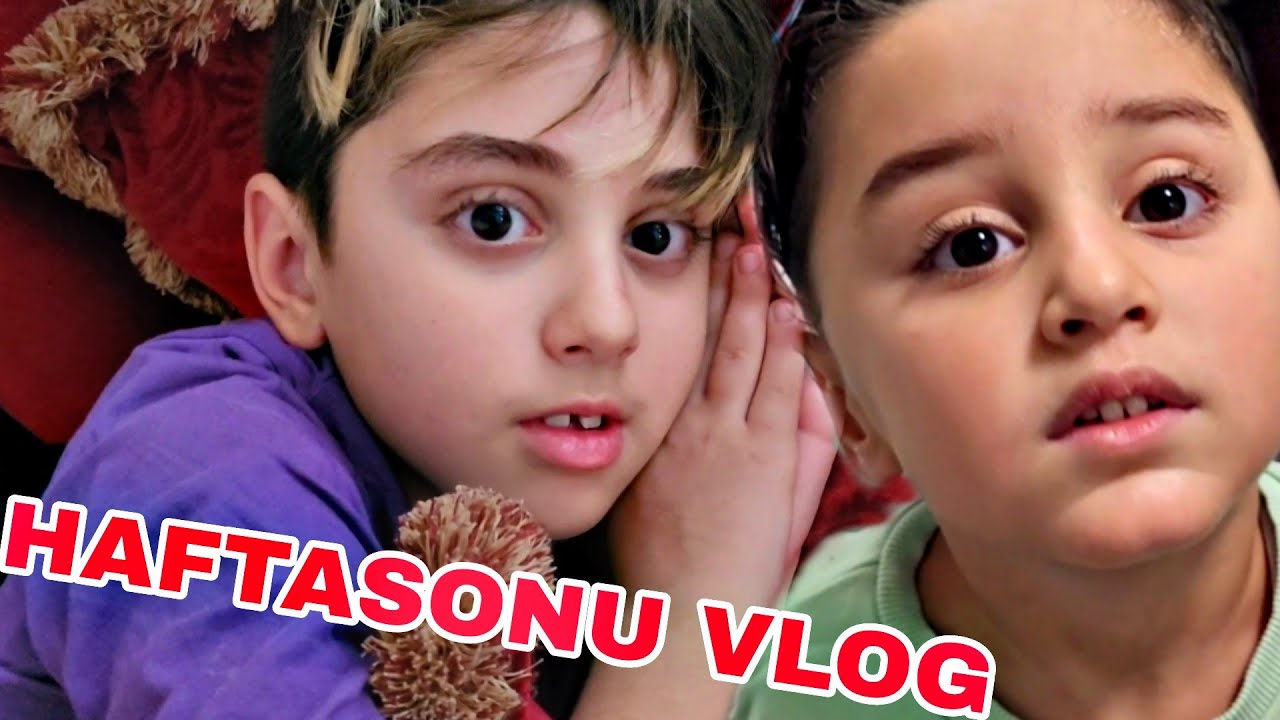 EFE VE EMİR İLE HAFTASONU VLOG!! EFE UYANMAK İSTEMEDİ!! - YouTube