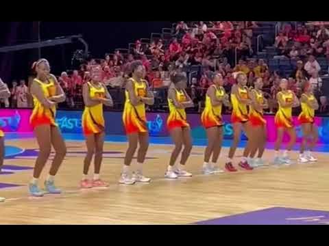 She crane dancing ‘babandana’ after defeating Jamaican - YouTube