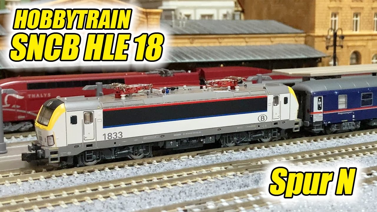 HOBBYTRAIN SNCB HLE 18 (1833) H30163S DCC-Sound Modellbahn Spur N/N ...
