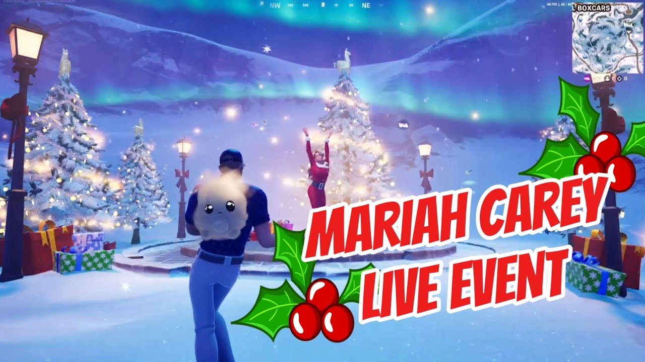 FORTNITE'S Mariah Carey LIVE Event - YouTube