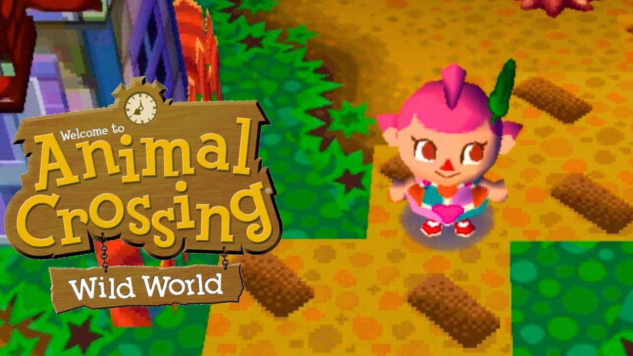 Animal Crossing: Wild World - Laying the Town Paths - YouTube