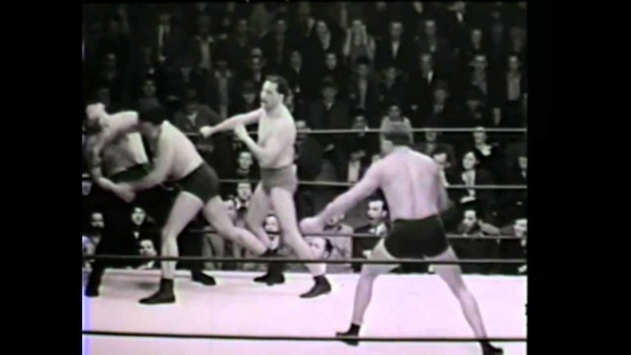 Nick Lutze & Tiny Roebuck vs Vincent Lopez & El Pulpo 1930's 1940's ...