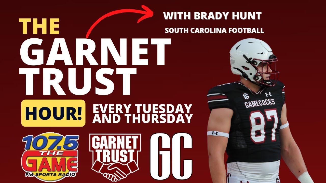 Brady Hunt on Garnet Trust Hour | South Carolina Gamecocks - YouTube