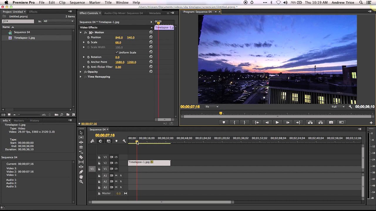 Time Lapse Photography with Creative Cloud - YouTube