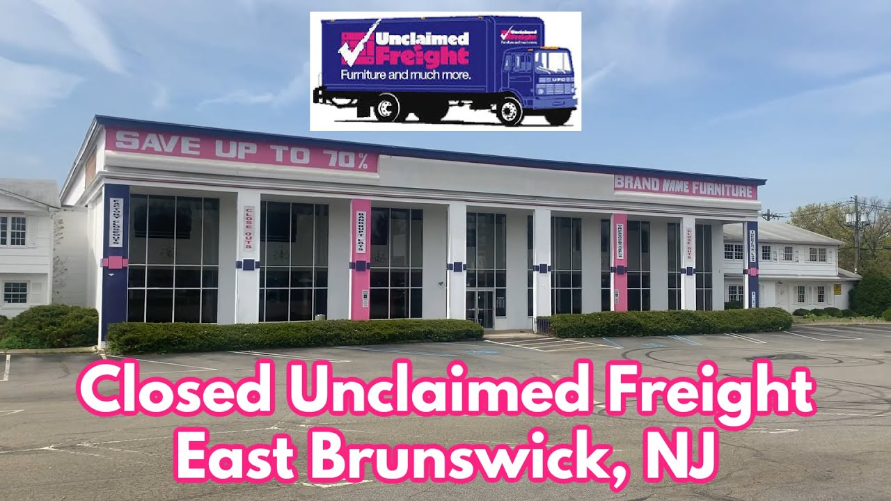 Closed Unclaimed Freight in East Brunswick, NJ - YouTube