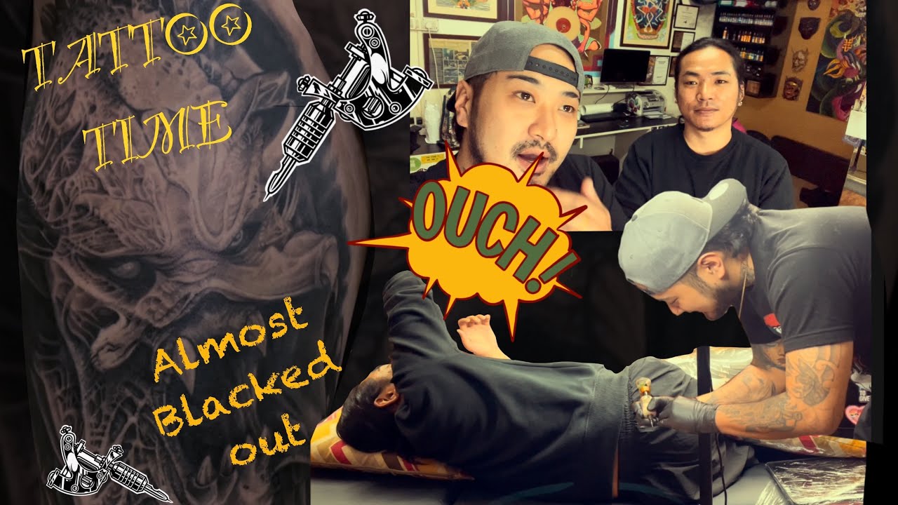 Predator leg sleeve Tattoo - YouTube