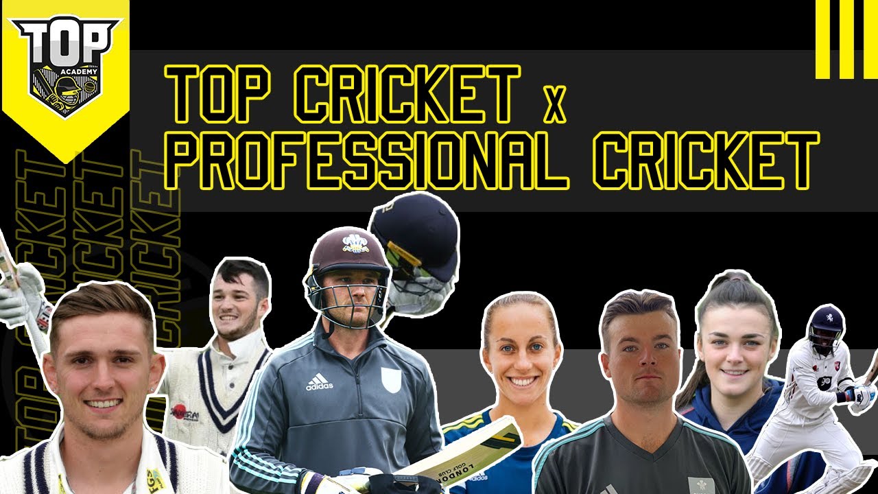 PROFESSIONAL CRICKETERS with TOP Cricket Academy - YouTube