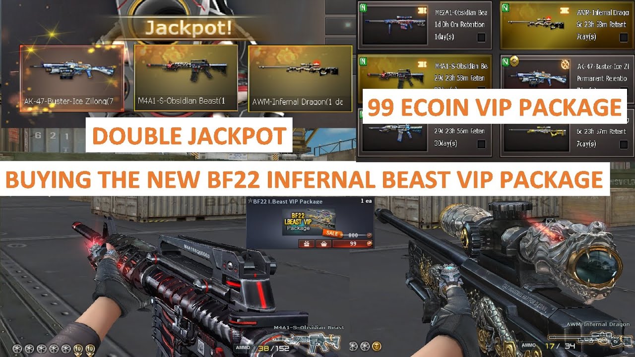 BUYING THE NEW BF22 INFERNAL BEAST VIP PACKAGE CROSSFIRE PH - YouTube