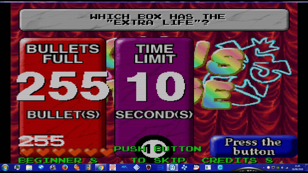 mame 200 point blank 1 gunbarl jpn rom - beginner gameplay 2018 - YouTube