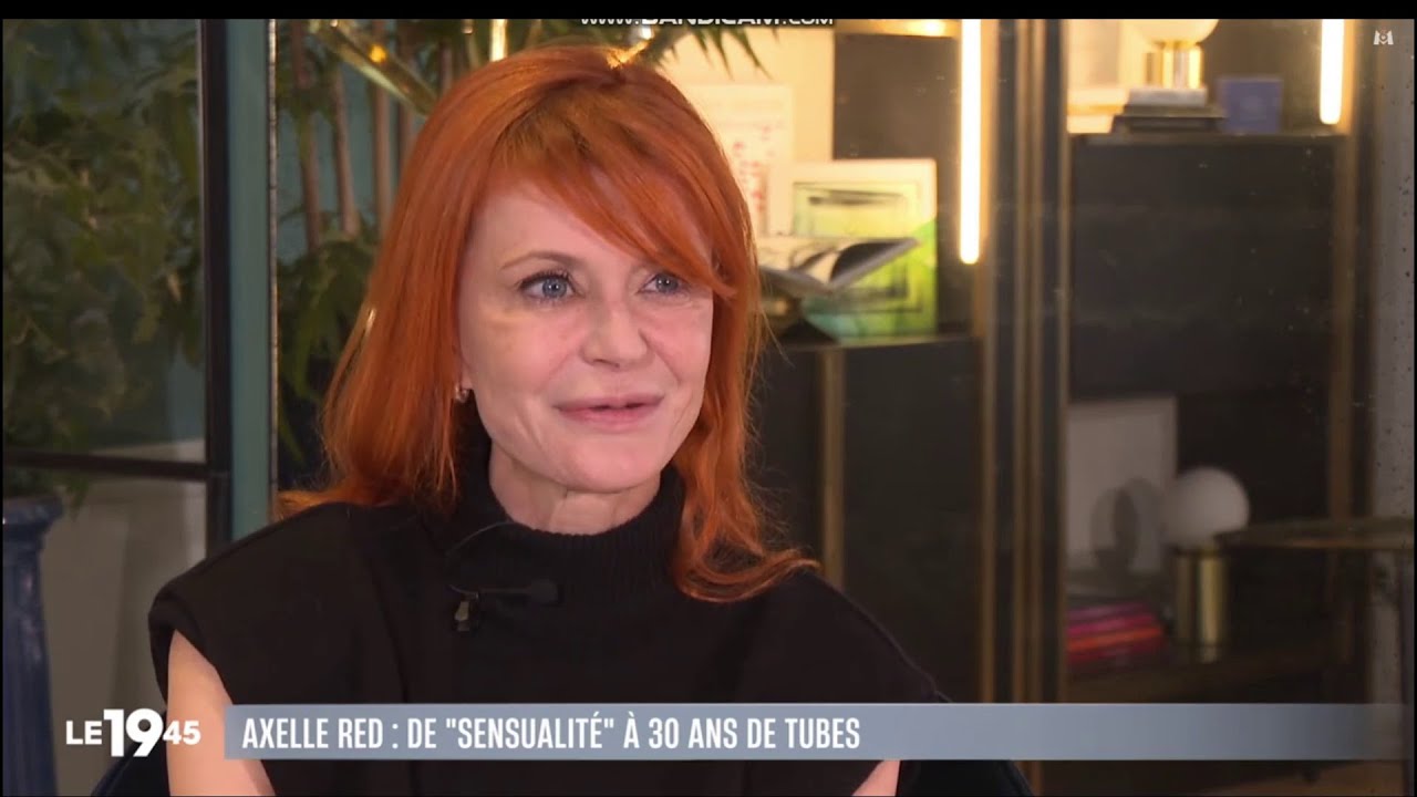 Axelle Red - Interview - Journal télévisé 19h45 - M6 - 8 décembre 2023 ...