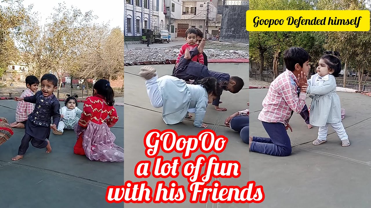 GOopOo A Lot Of Fun With His Friends:-🥰//Cutest Baby's - YouTube