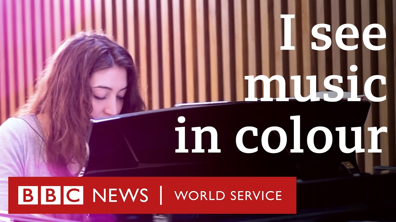 The musician who sees colour and feels textures when she hears music ...