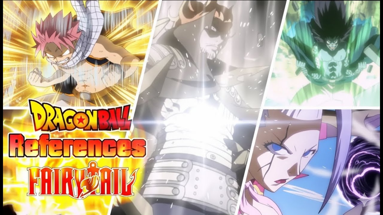 Best Dragon Ball References In Fairy Tail [ Part 3] - YouTube