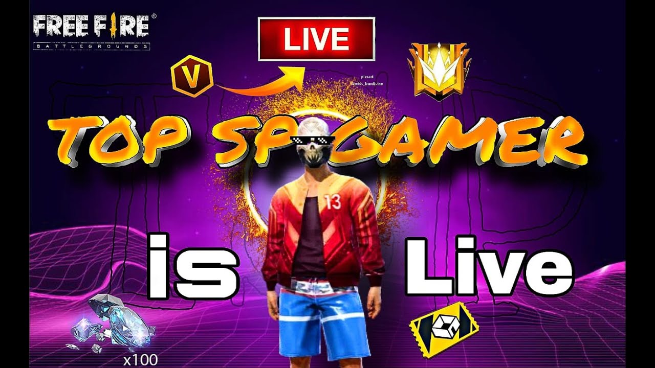 top sp gamer is live #freefirelive - YouTube
