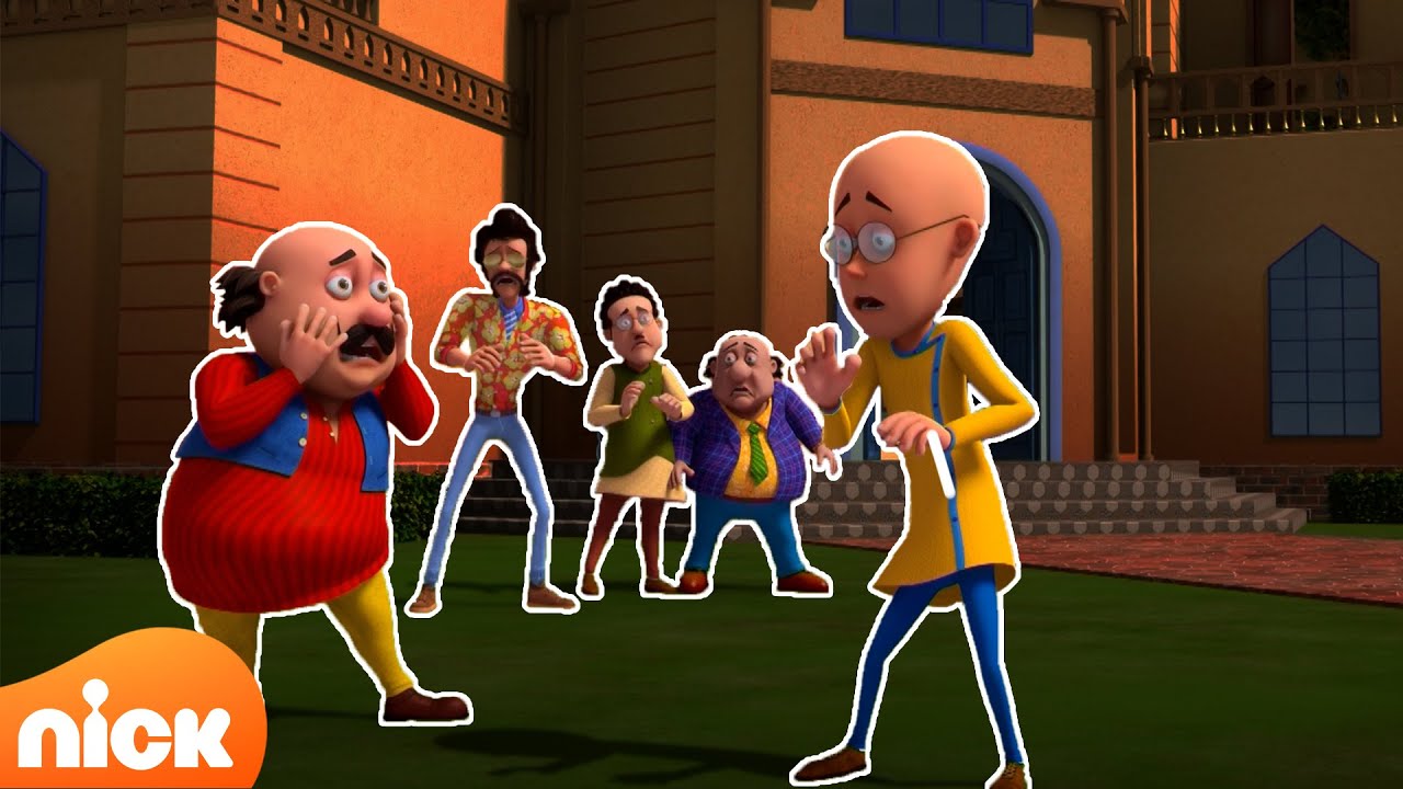 Motu can see ghosts | Watch Motu Patlu on Nick! - YouTube