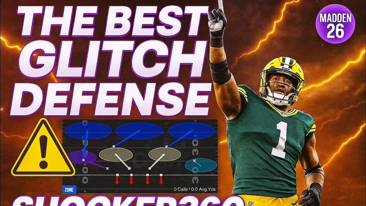 “Madden 26: BEST Glitch Defense 🔒 | Unstoppable Cover 3 Cloud Scheme ...