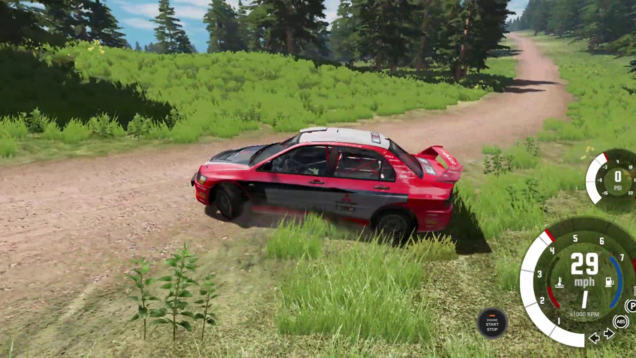 BeamNG Drive Rally Map