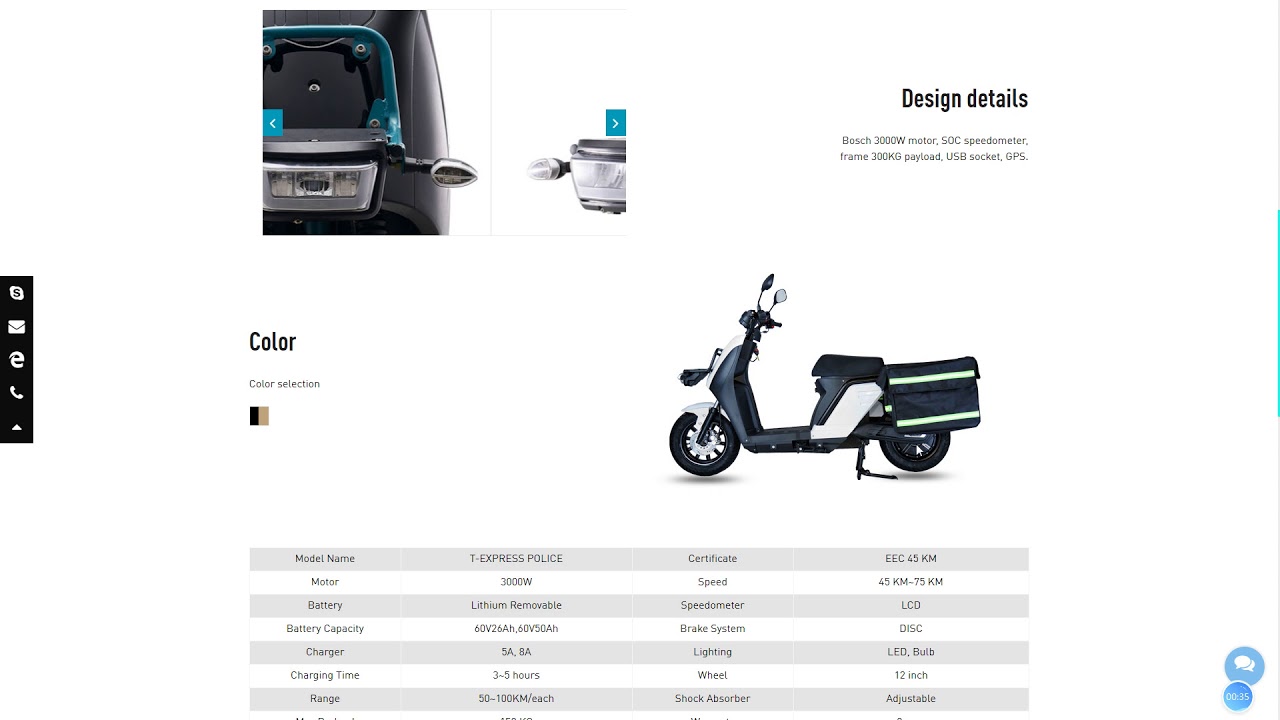 The best postal electric scooter? Yes, please look here - YouTube