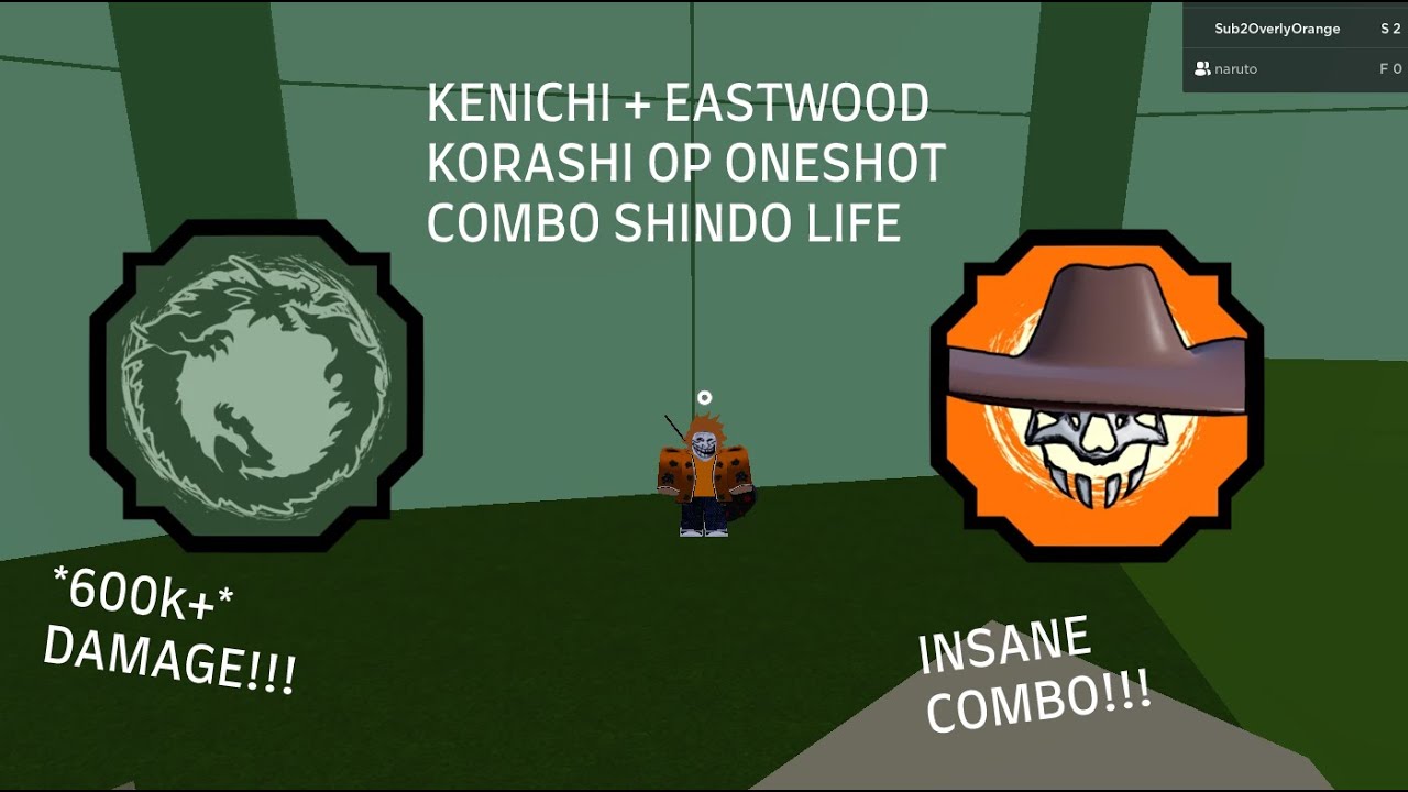 KENICHI + EASTWOOD KORASHI OP ONESHOT COMBO | Shindo Life Roblox - YouTube