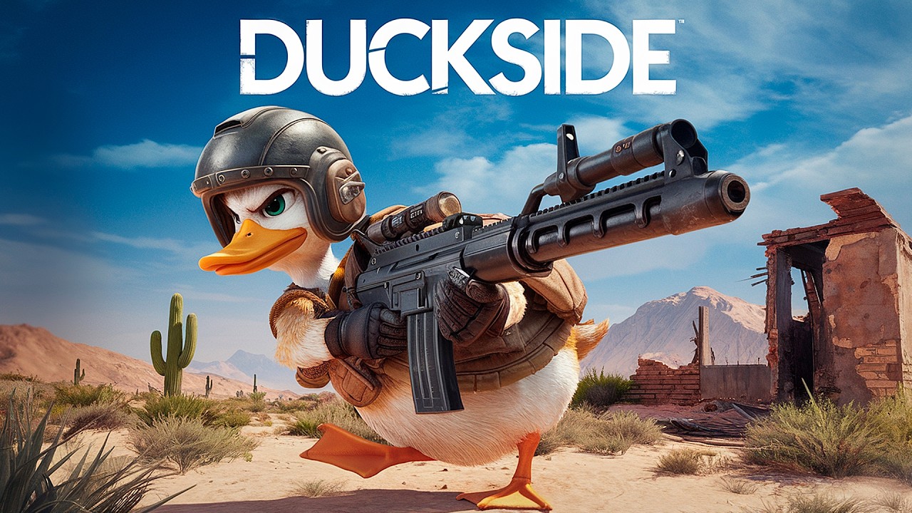 Jogo de Sobrevivência Tipo Rust e Dayz, Mas Voce É Um Pato - Duckside - YouTube