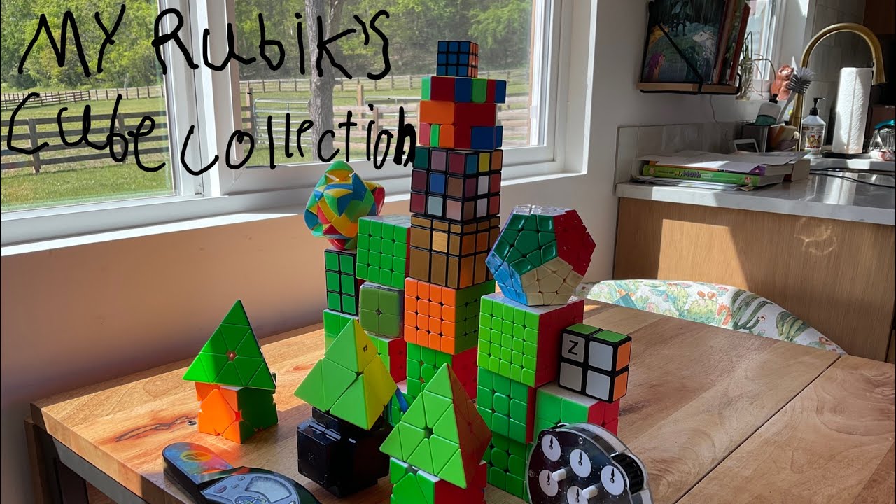 My Rubik’s cube collection - YouTube