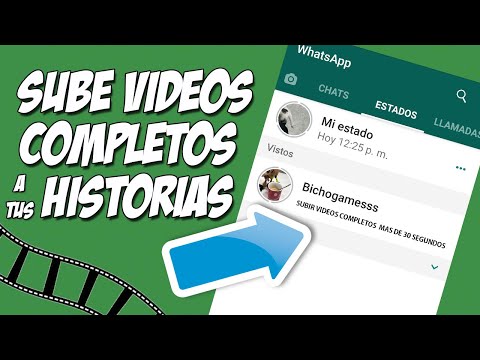 COMO PONER VIDEOS COMPLETOS EN TUS HISTORIAS DE WHATSAPP EN ANDROID Y IPHONE