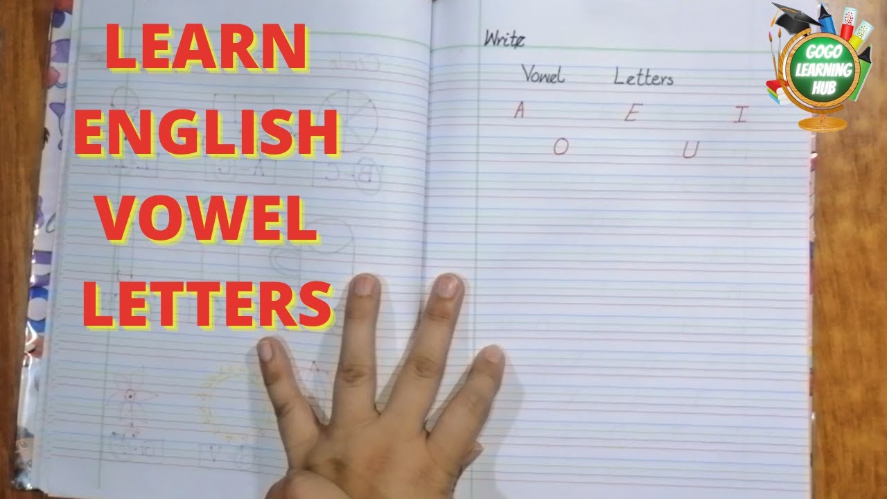 ENGLISH VOWEL LETTERS | FOR PRESCHOOLERS | GOGO LEARNING HUB - YouTube